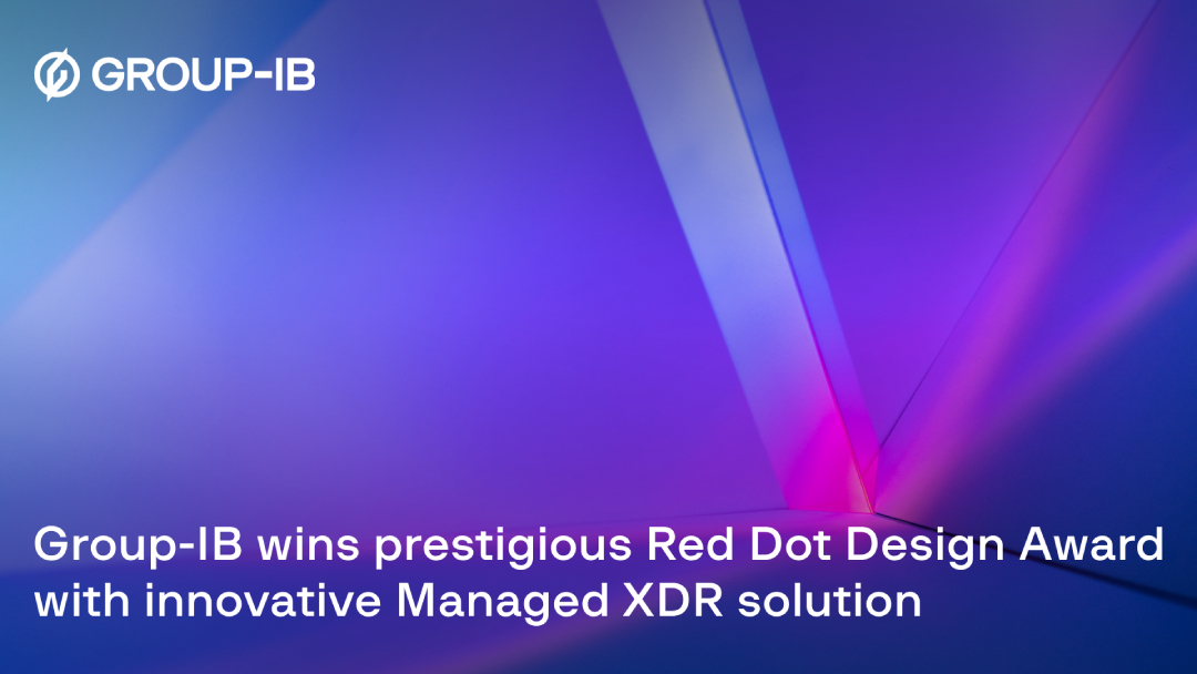 Group-IB wins prestigious Red Dot Design Award with innovative Managed ...